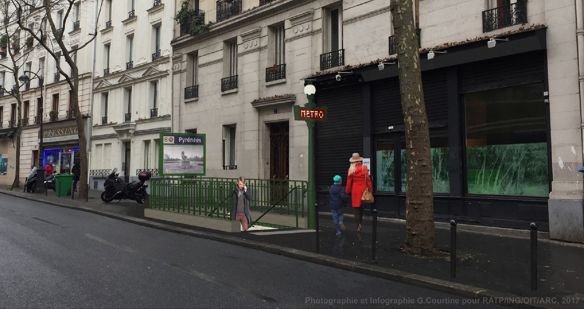 Pyrénées | Prolongement Ligne 11 Est