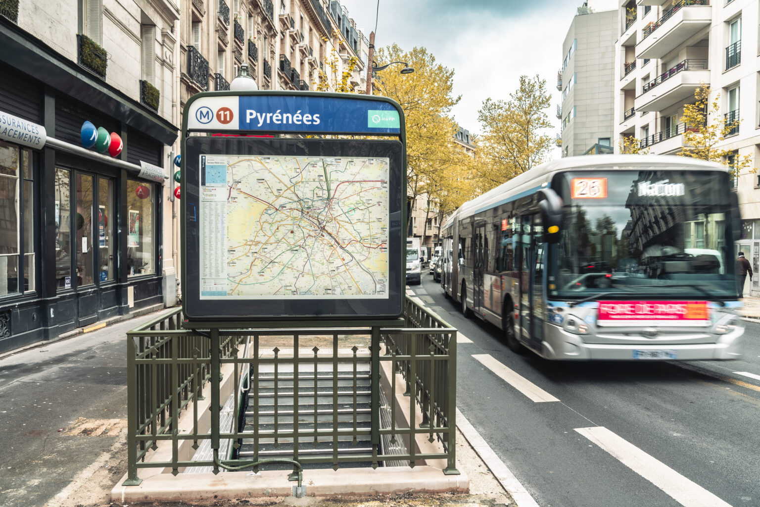 Ouverture des nouveaux accès à Pyrénées ! | Prolongement Ligne 11 Est